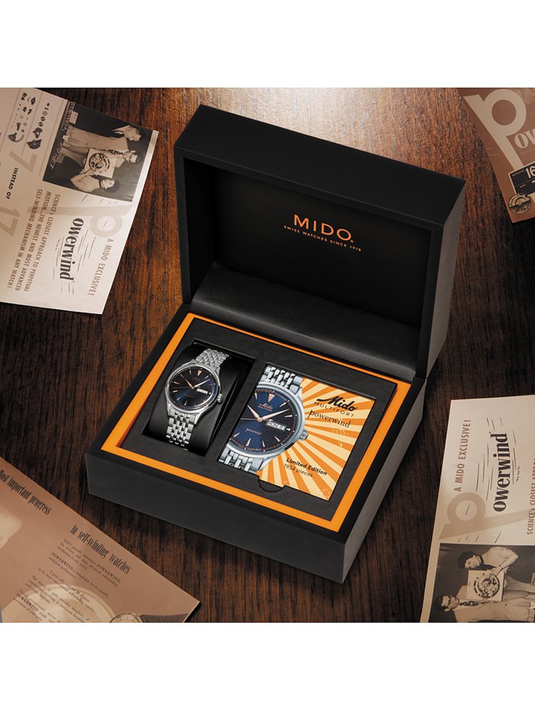 Mido Herrenuhr Multifort Powerwind Limited M0404081104100 online kaufen ...
