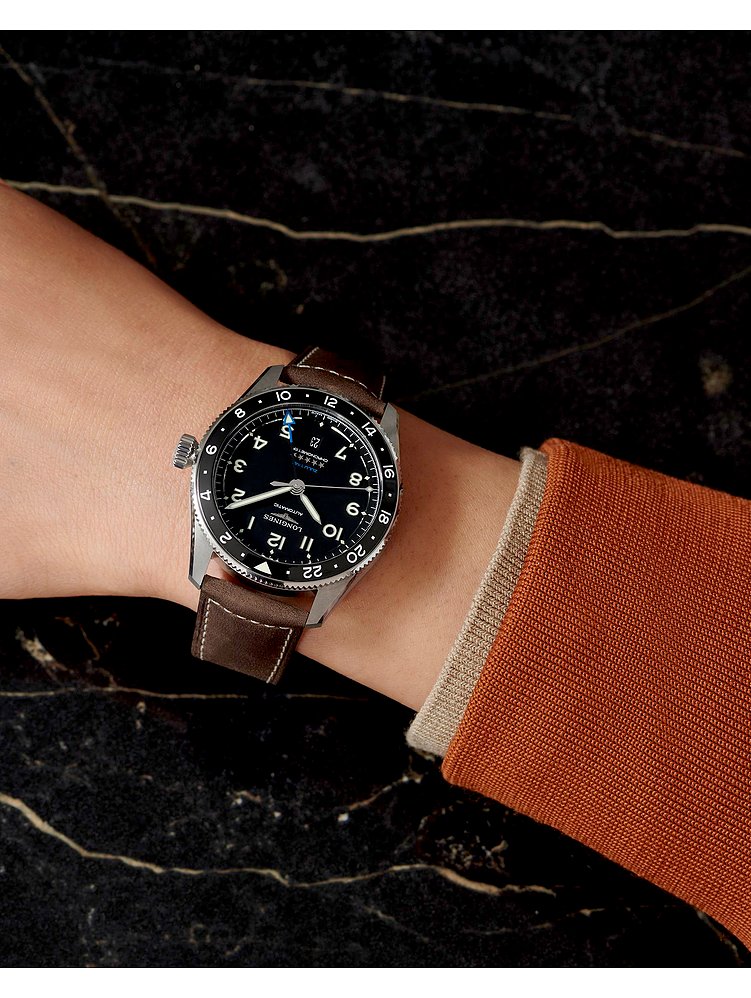 Longines Herrenuhr Longines Spirit Zulu Time L38124532 online kaufen ...