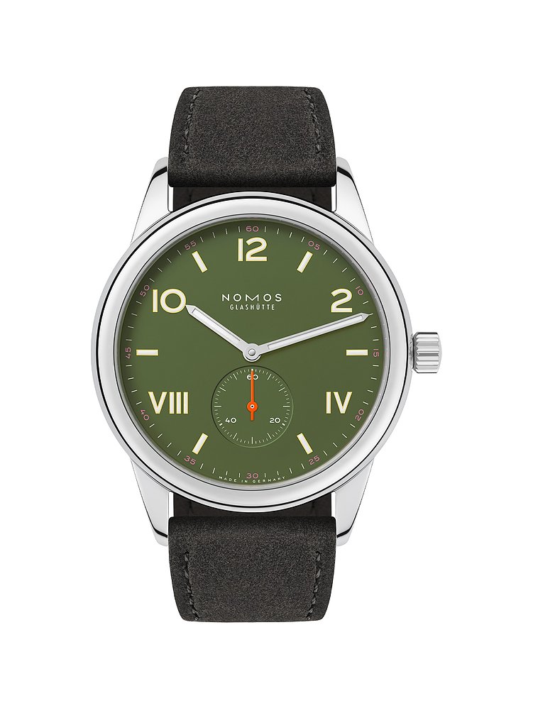 Nomos Glashütte Unisexuhr Club Campus full olive 739 online kaufen ...