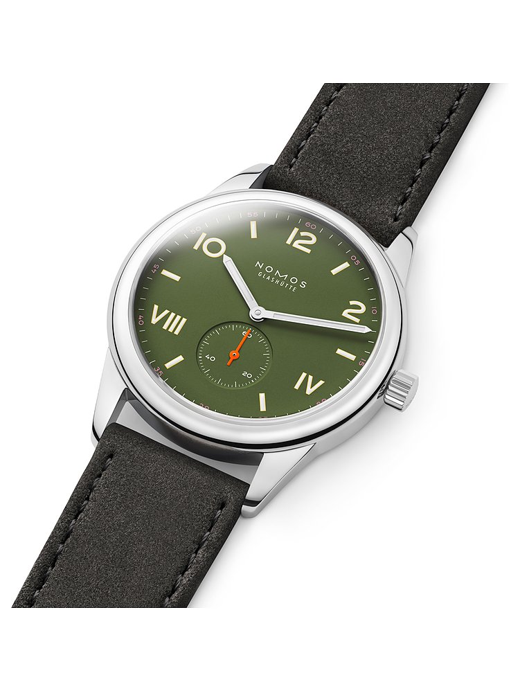 Nomos Glashütte Unisexuhr Club Campus full olive 739 online kaufen ...