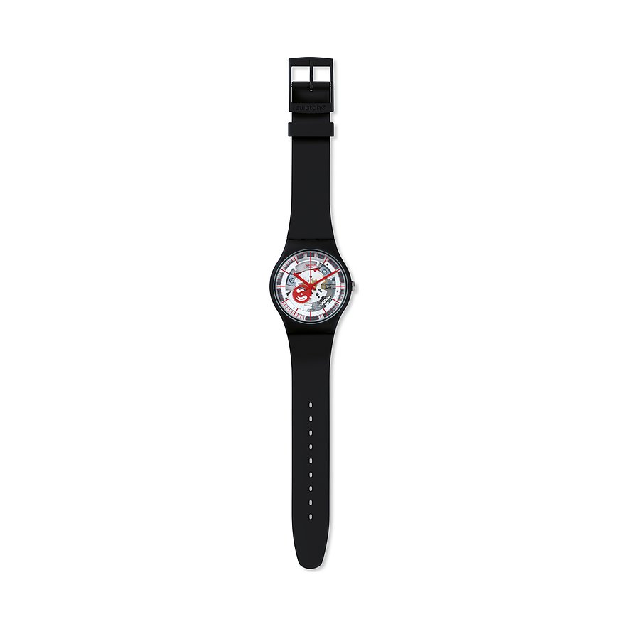 Swatch Unisexuhr Siliblack SUOB153 auf CHRIST.de entdecken