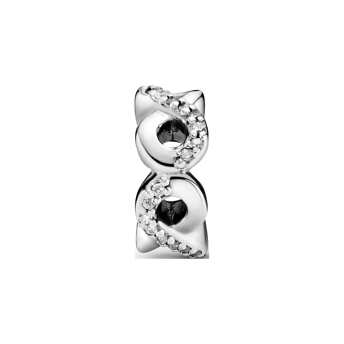 Pandora Charm Moments Funkelndes Unendlichkeit Zwischenelement 792101CZ ...