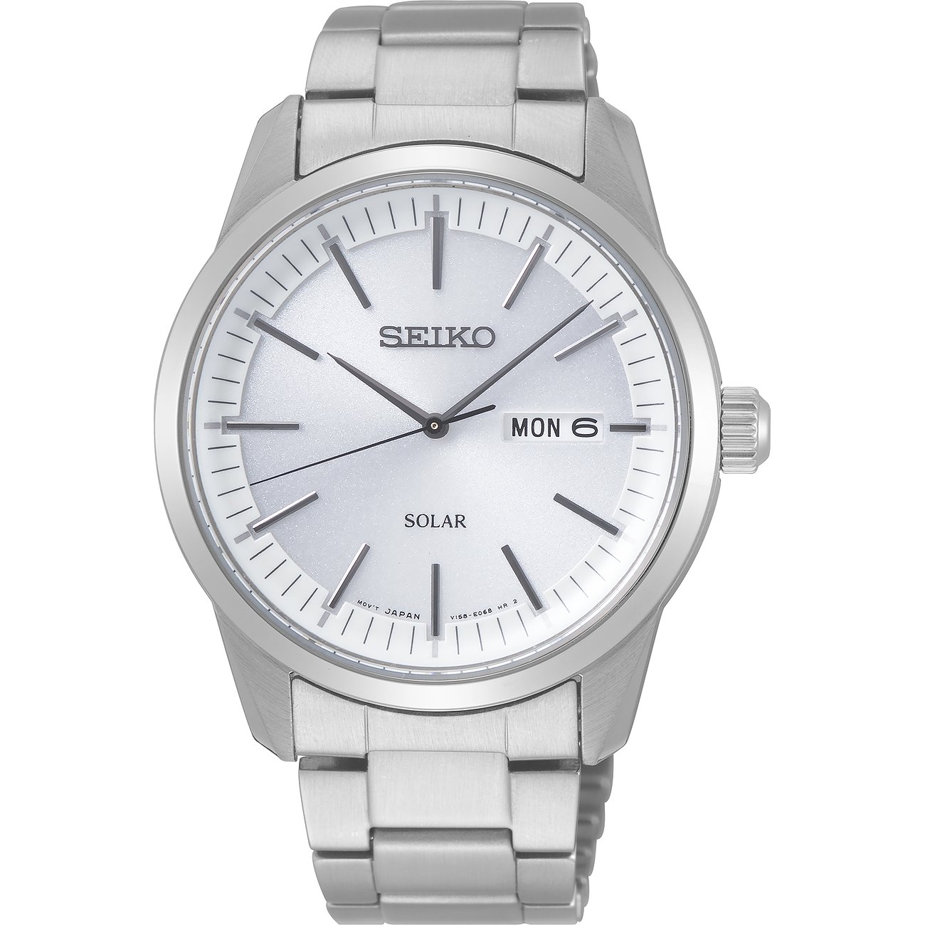 Seiko Herenhorloge Solar SNE523P1 altijd gescherp geprijsd bij VALMANO.nl