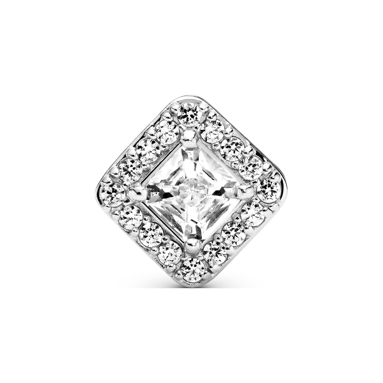 Pandora Charm Timeless Quadratischer Funkelnder Strahlenkranz 796206CZ ...
