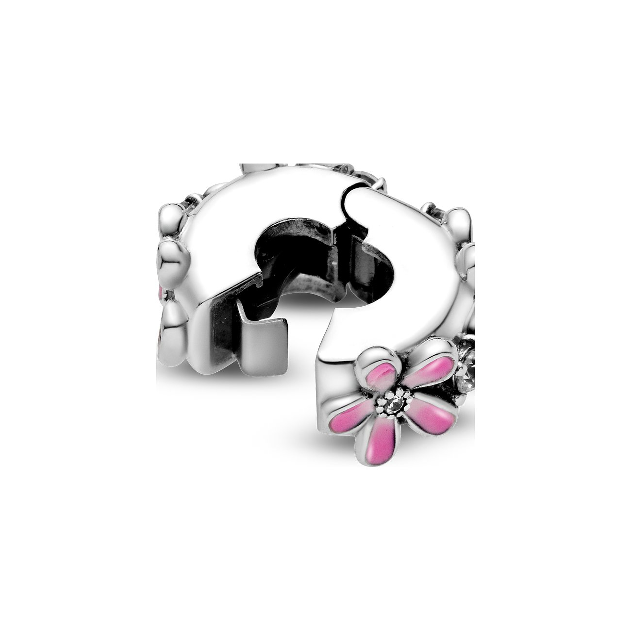 Pandora Charm Moments Rosafarbener Gänseblümchen Clip 798809C01 bei ...