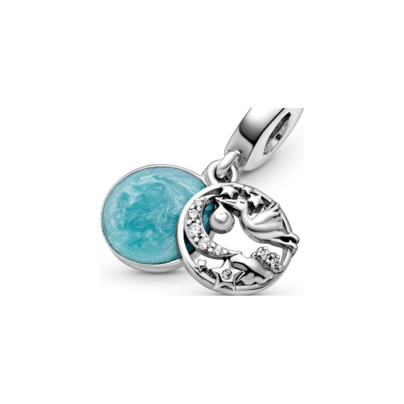 Pandora Charm Moments Storch und Funkelnde Sterne 798895C01 bei Christ ...