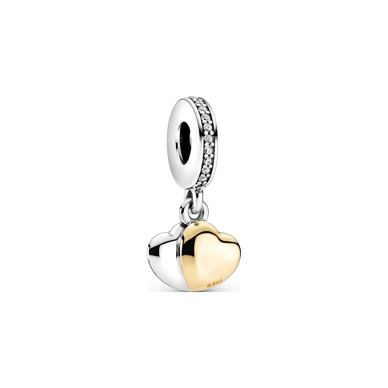 Pandora Charm Moments Bicolor Doppelherz 799162C01 bei Christ.de bestellen