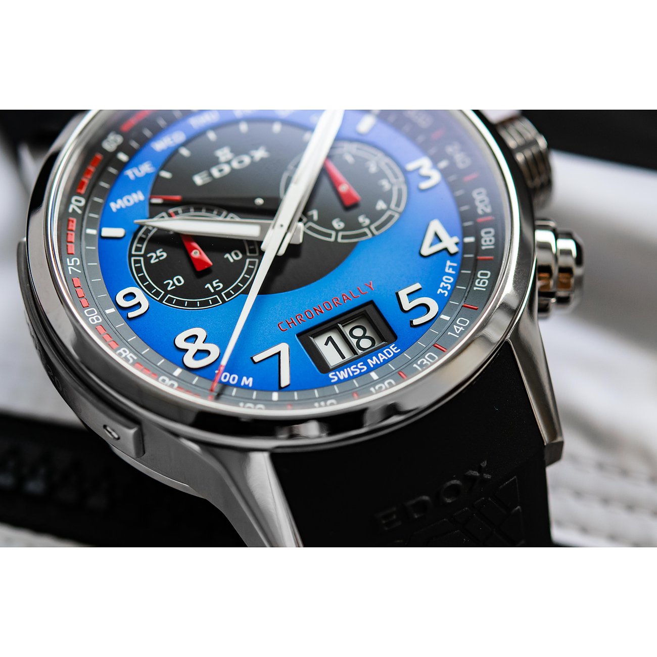 Edox Uhren-Set inkl. Wechselarmband CHRONORALLY 38001 TINR BUDN bei ...