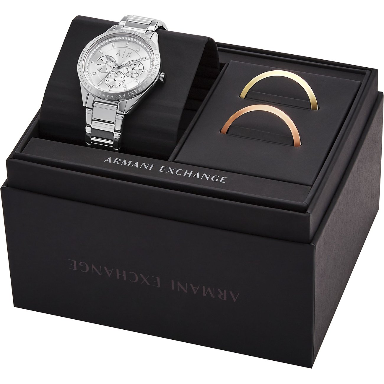 Armani Exchange Uhren-Set inkl. Wechselarmband AX7142SET bei Christ.de ...