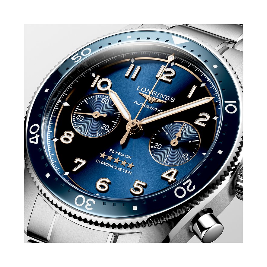 Longines Chronograph LONGINES SPIRIT FLYBACK L38214936 bei Christ.de ...