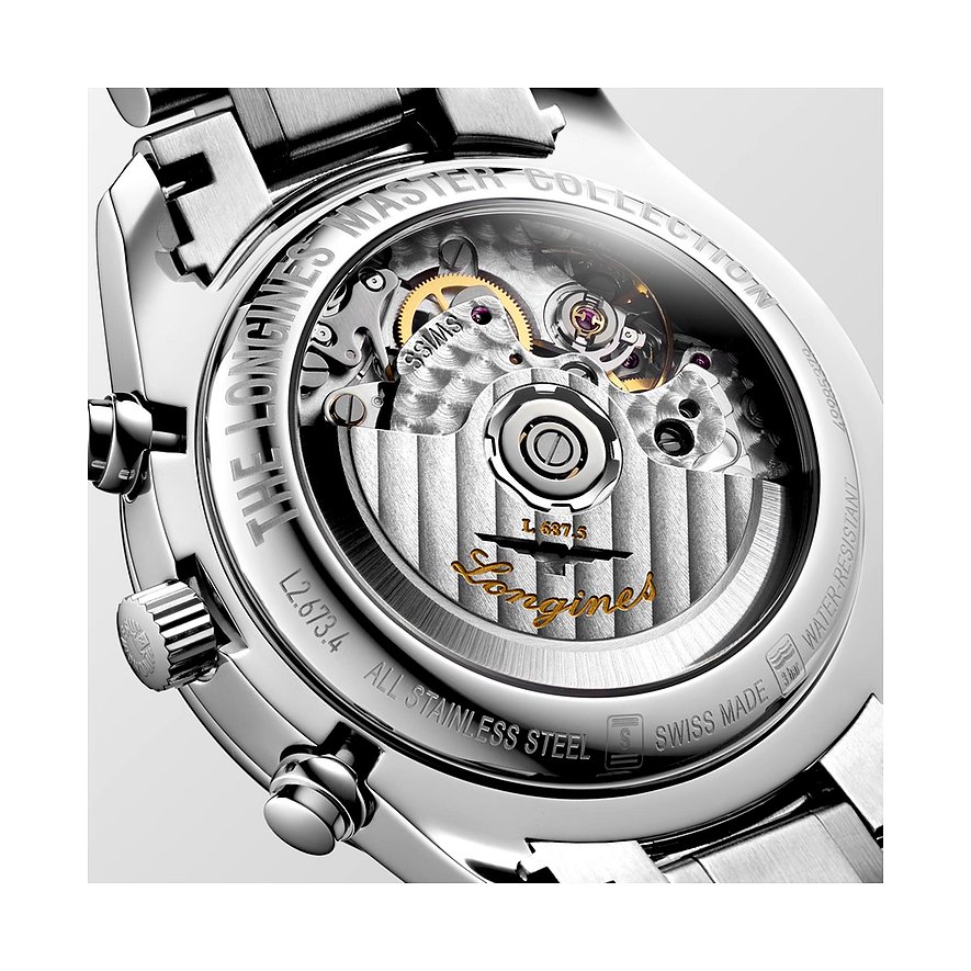 Longines Herrenuhr Longines Master Collection Chronograph L26734716 bei ...