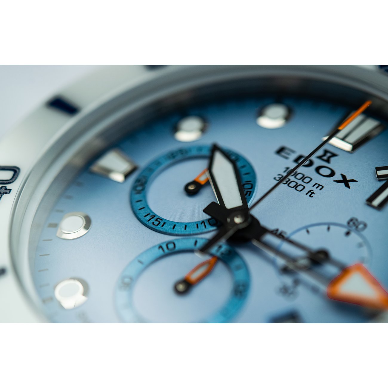 Edox Chronograph CO-1 Chronograph White Edition 10242 TINB BUICDNO bei ...